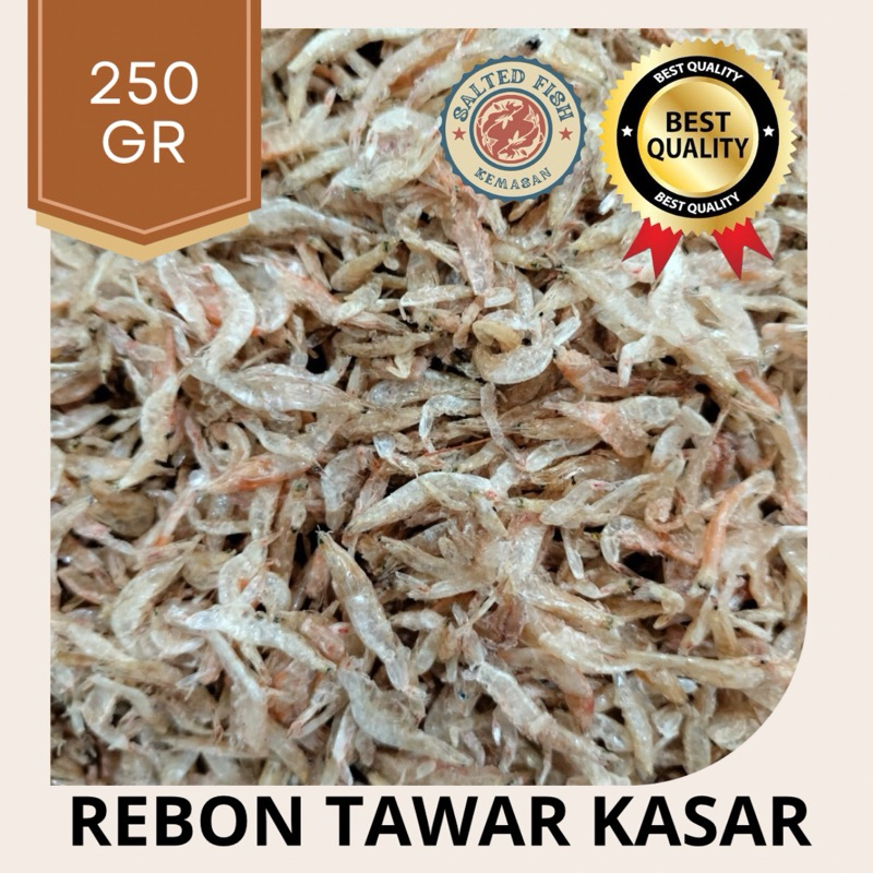 Jual IKAN ASIN REBON TAWAR KASAR (250gr) | Shopee Indonesia