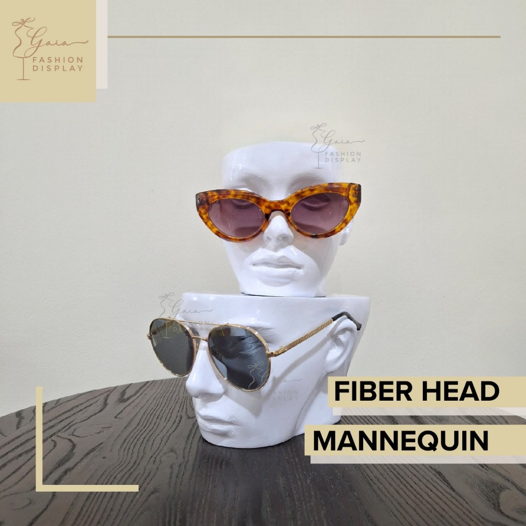 Jual Manekin Kepala Display Kacamata Hiasan Dekorasi Rumah Tempat ...