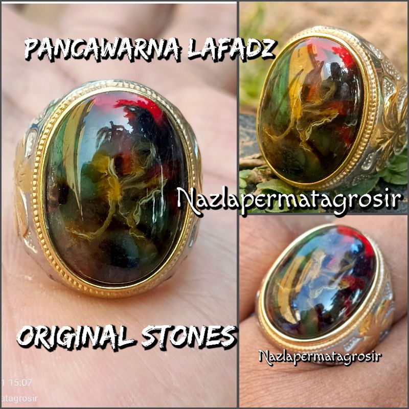 Jual NATURAL BATU PANCAWARNA EDONG LAFADZ MUHAMMAD | Shopee Indonesia