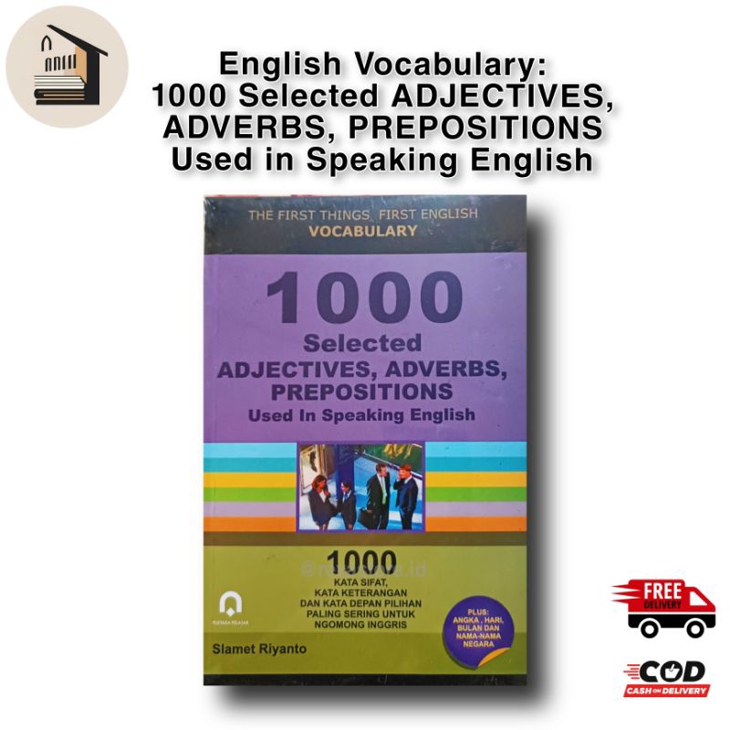 Jual The First Things First English Vocabulary: 1000 Selected ...