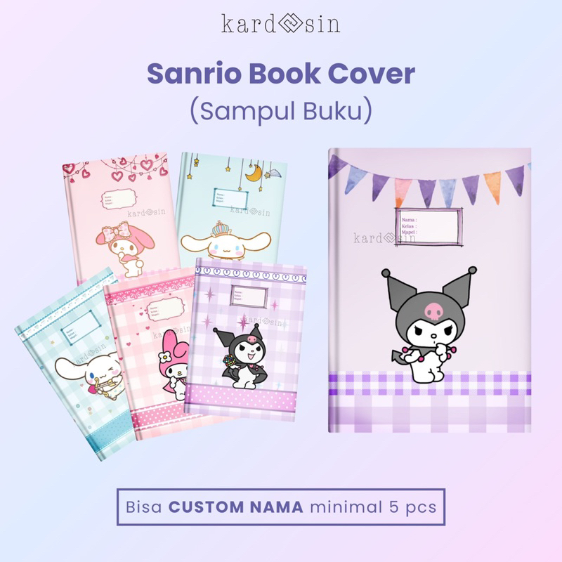 Jual SANRIO SAMPUL BUKU AESTHETIC ESTETIK SIDU BIGBOSS CAMPUS BOXY BMB ...
