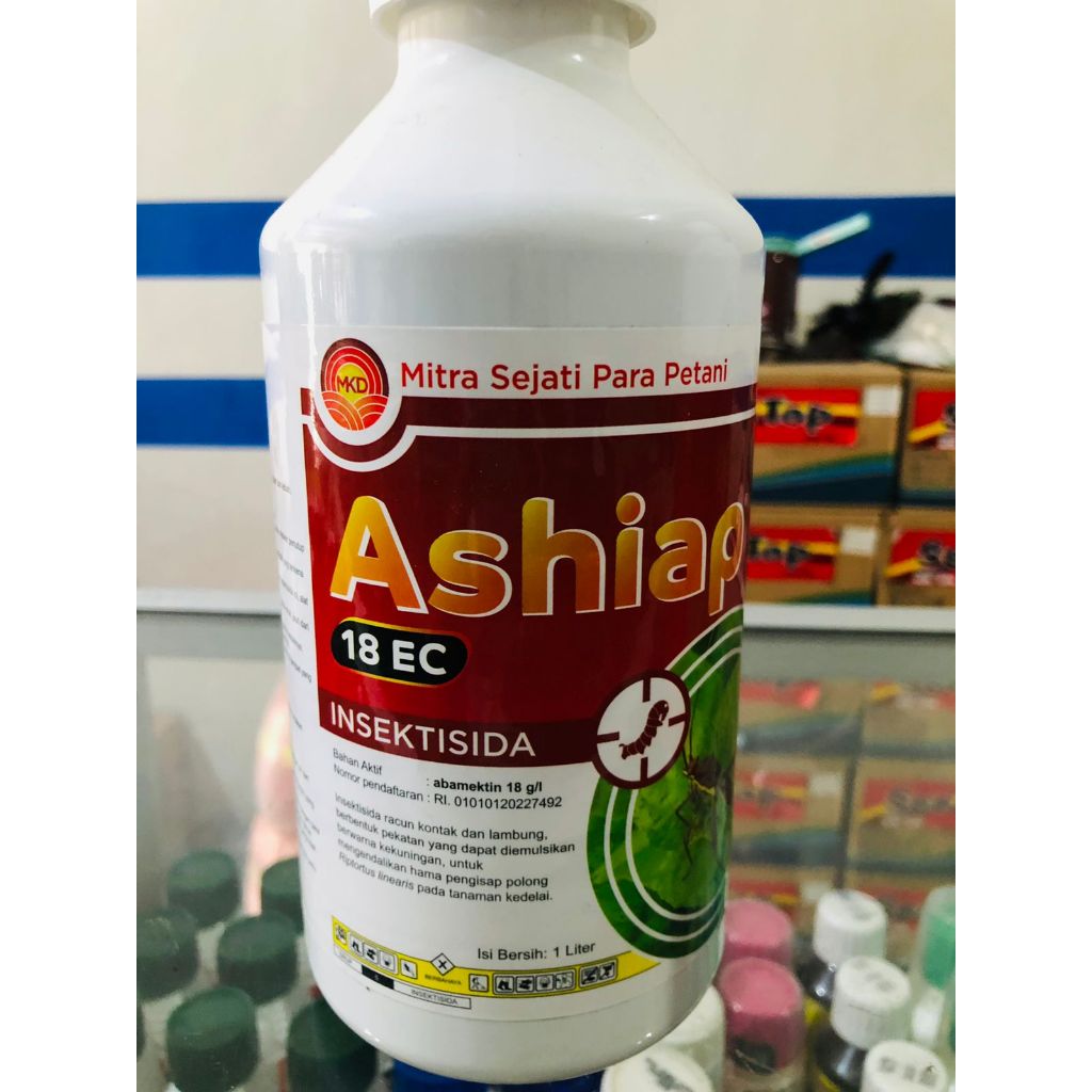 Jual INSEKTISIDA ASHIAP 18 EC abamektin 18 g/l 500ml dan 1L | Shopee ...