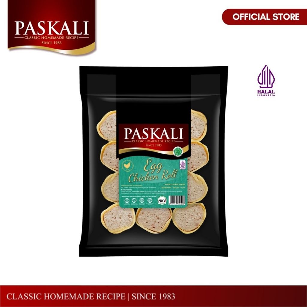 Jual Paskali Egg Chicken Roll 200 gram isi 12 Pcs | Shopee Indonesia