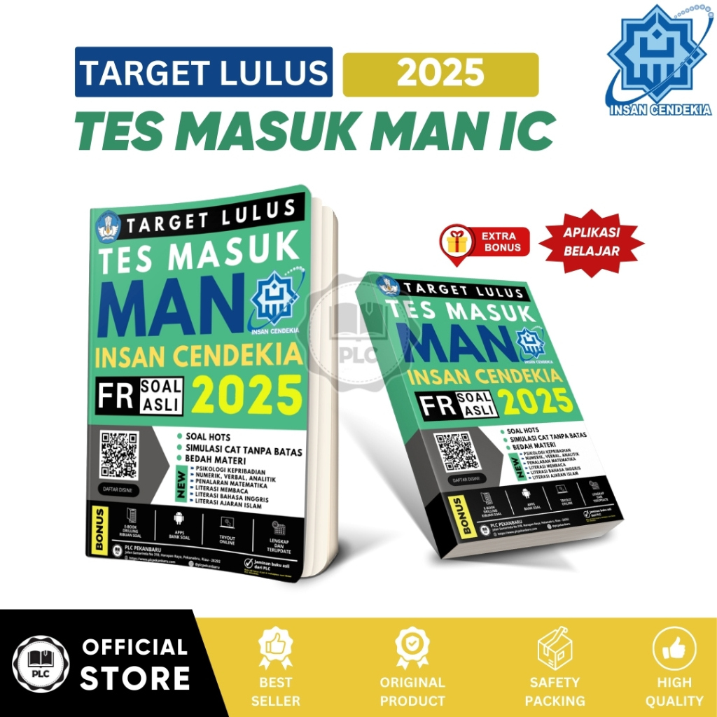 Jual Buku Tes Man Ic Buku Man Insan Cendekia 2025 Man Ic Terupdate Buku ...