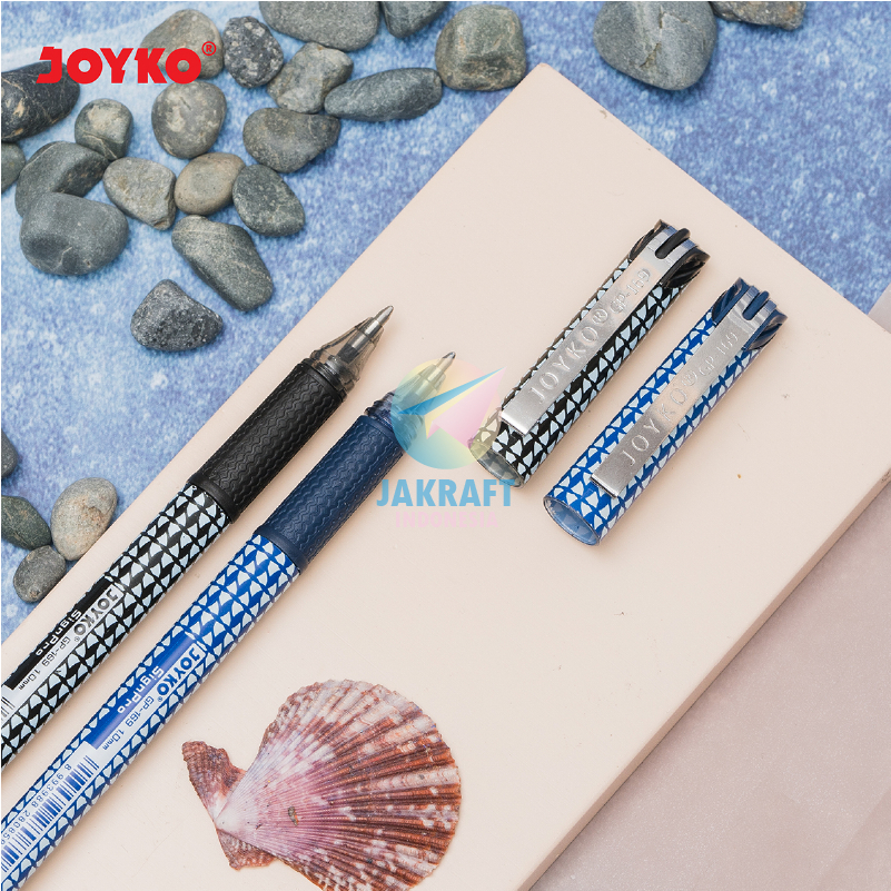 Jual (1 Pcs) Pulpen Gel Pen Tanda Tangan JOYKO GP-169 Signpro Hitam ...