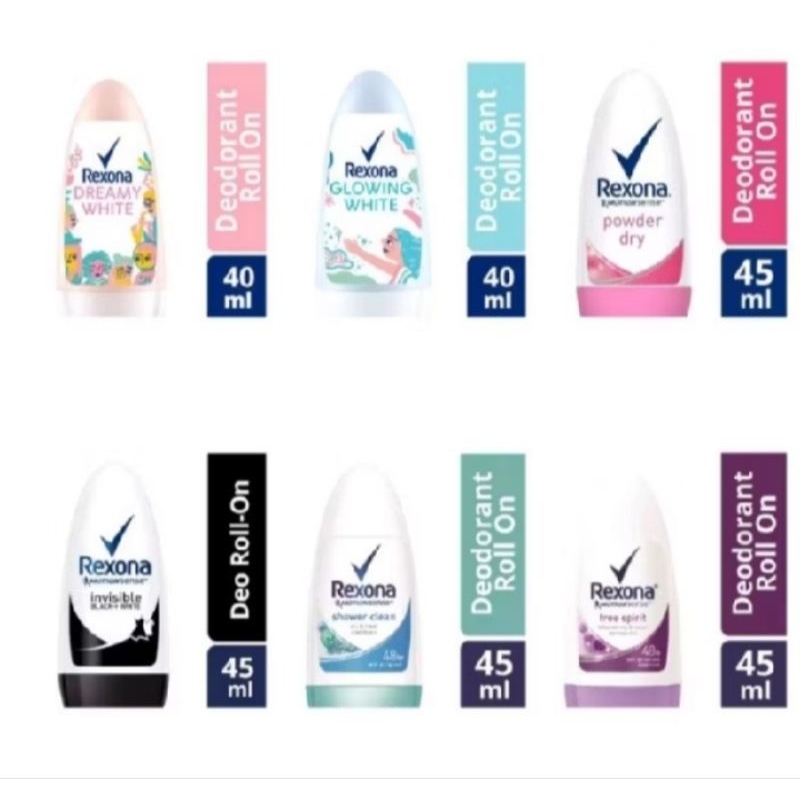Jual Rexona deodorant roll on 45ml | Shopee Indonesia