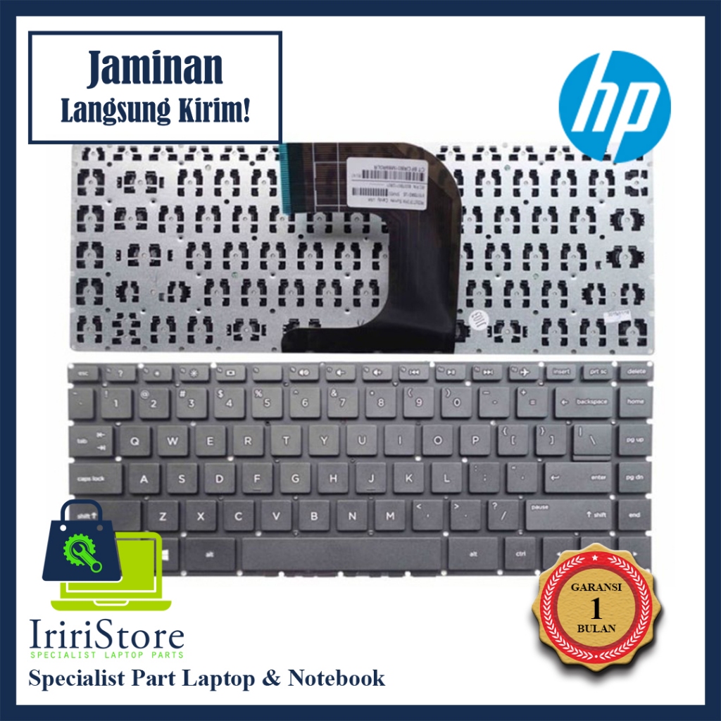 Jual Keyboard Laptop HP 240 G5 245 G5 246 G5 Hitam Series | Shopee ...