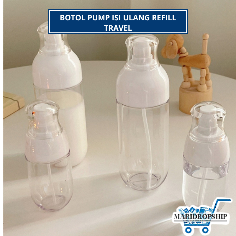 Jual Botol Isi Ulang Refill Mini Lotion Travel Botol / Botol Lotion ...
