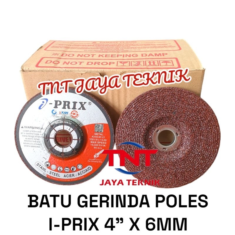 Jual BATU GERINDA POLES I-PRIX 4 INCH / BATU GURINDA POLES IPRIX 4" X ...