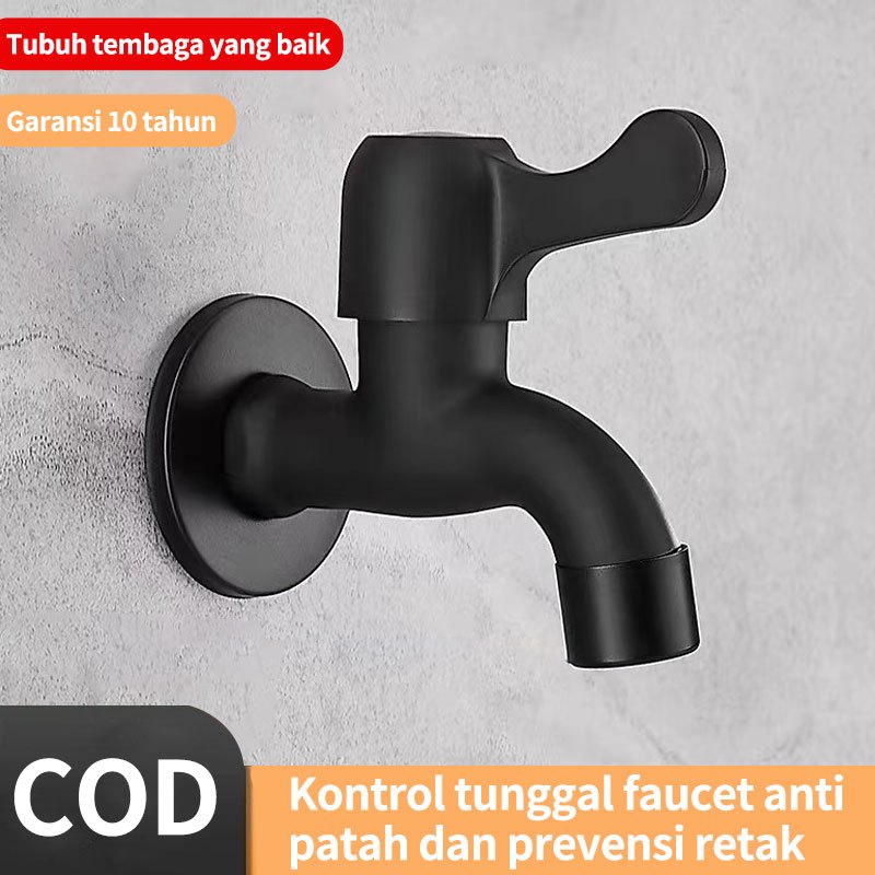 Jual SU304 Kran air Tembok Hitam Stainless Keran air taman Hitam Keran ...