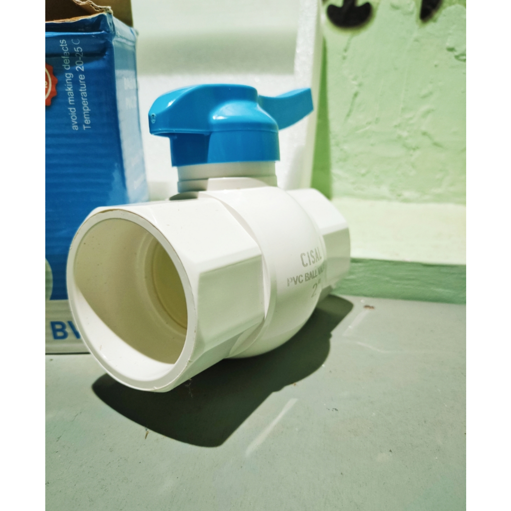 Jual Ball Valve Stop Kran 2" inch PVC Cisal BVOG Stop Kran Heavy Duty ...
