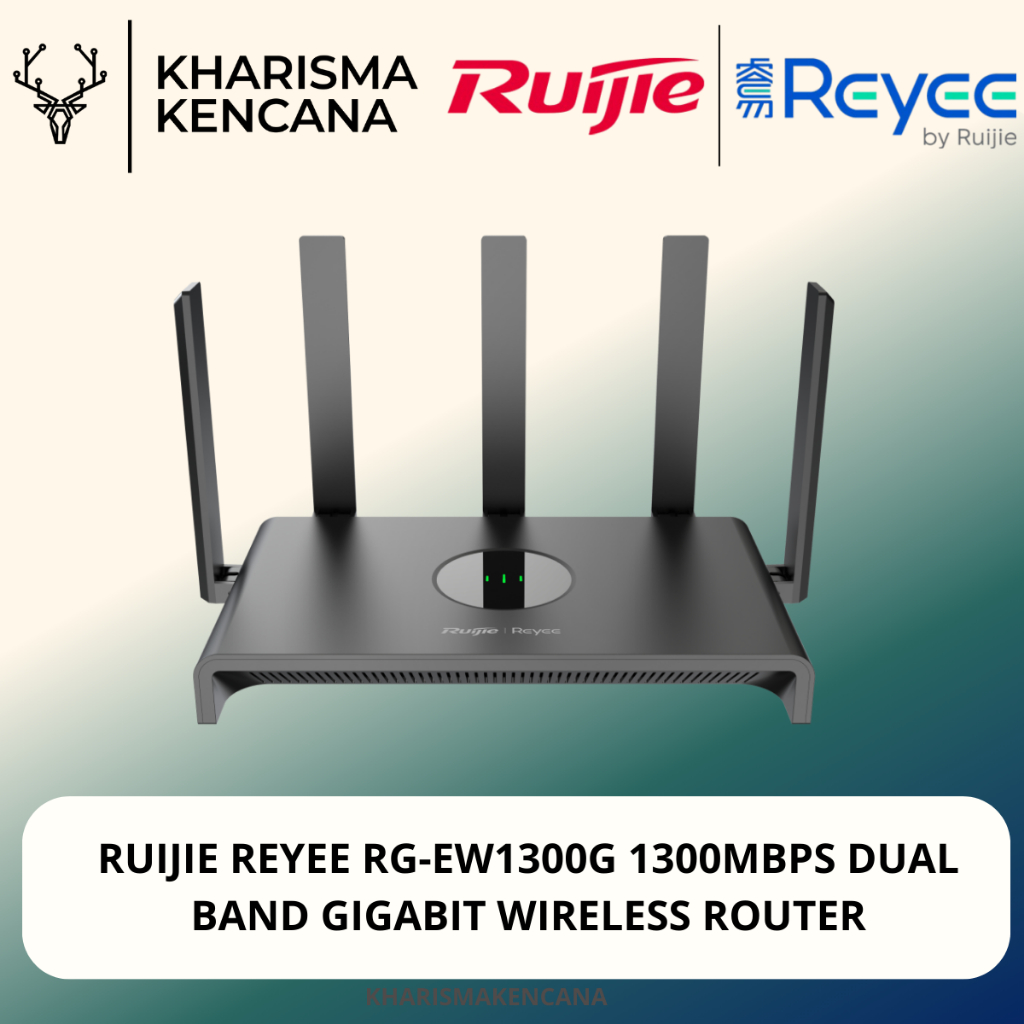 Jual RUIJIE REYEE RG-EW1300G 1300MBPS DUAL BAND GIGABIT WIRELESS ROUTER ...