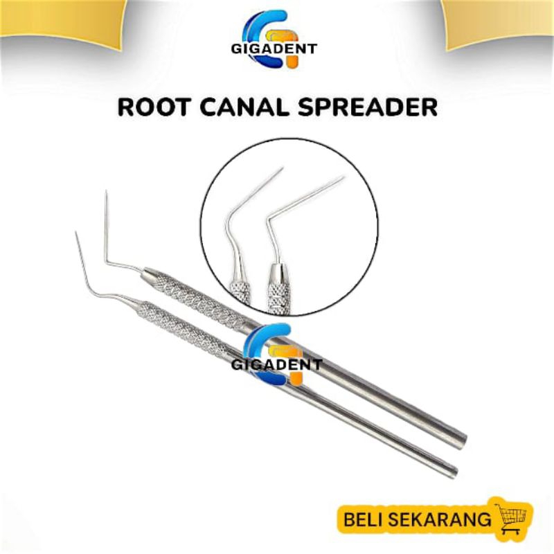 Jual DENTAL INSTRUMENT ROOT CANAL SPREADER | Shopee Indonesia