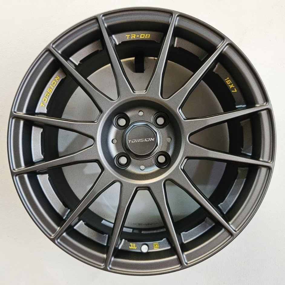 Jual VELG MOBIL ORIGINAL TORSION WHEELS TR08 R16 x 7 4H 100 ET 41 MATTE ...