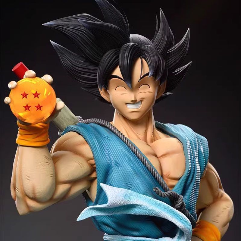 Jual Figure Goku Happy Smile Action Figure Dragon Ball JUMBO 43 cm ...