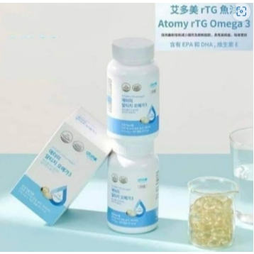 Jual ATOMY rTG Omega 3 Korean | Menurunkan kolesterol darah menjadi ...