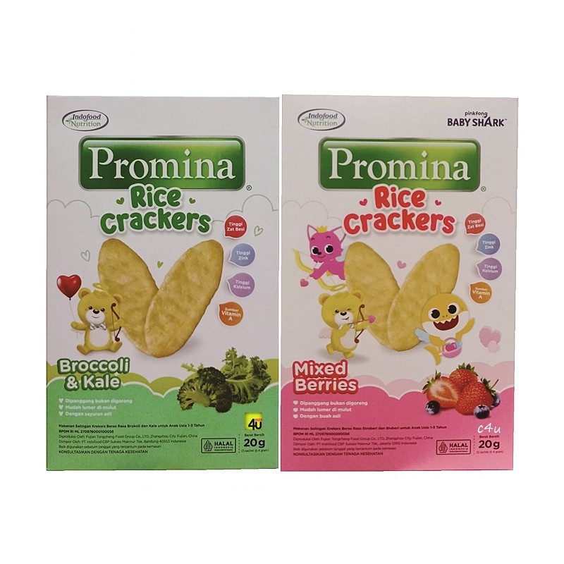 Jual Promina Rice Crackers - Snack Bayi - 1 kotak | Shopee Indonesia