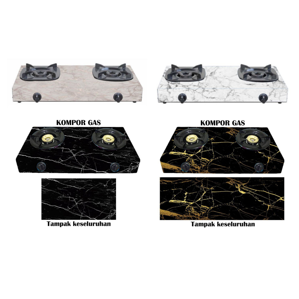 Jual Wallpaper Kompor Stiker Kompor Sticker Kompor Gas 2 Tungku Anti ...