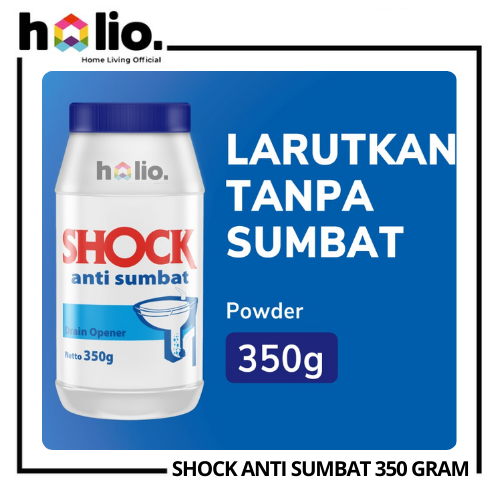 Jual Holio Shock Anti Sumbat Botol Anti Mampet Pembersih Saluran Pipa ...