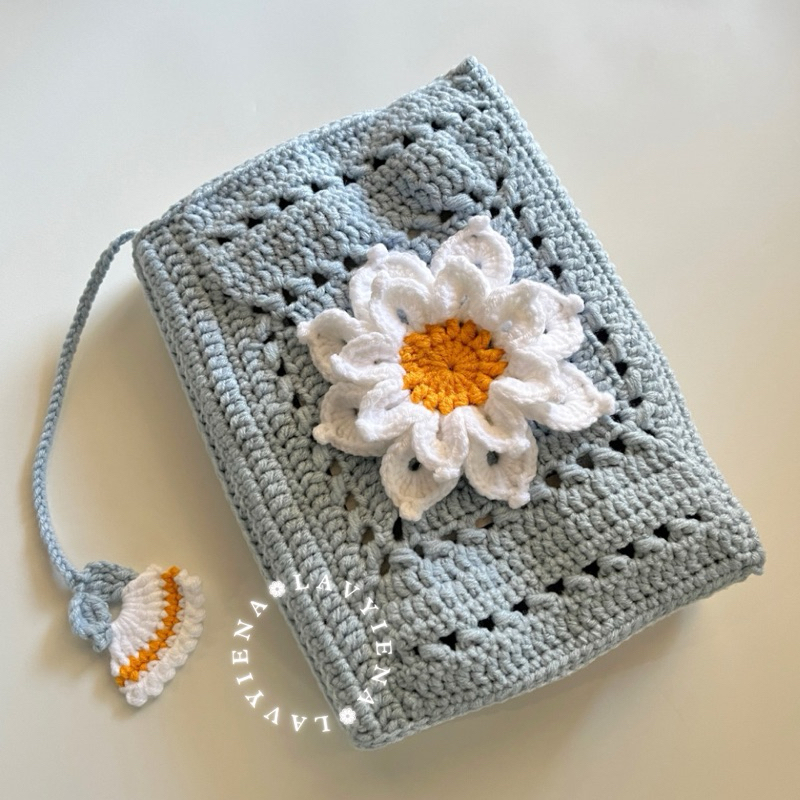Jual Flower Book Cover Crochet | Shopee Indonesia