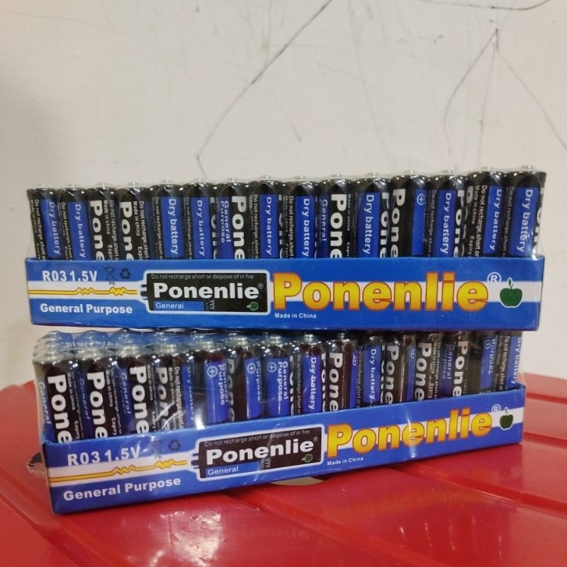 Jual Baterai AAA Baterai mainan baterai remote baterai jam ORIGINAL ...