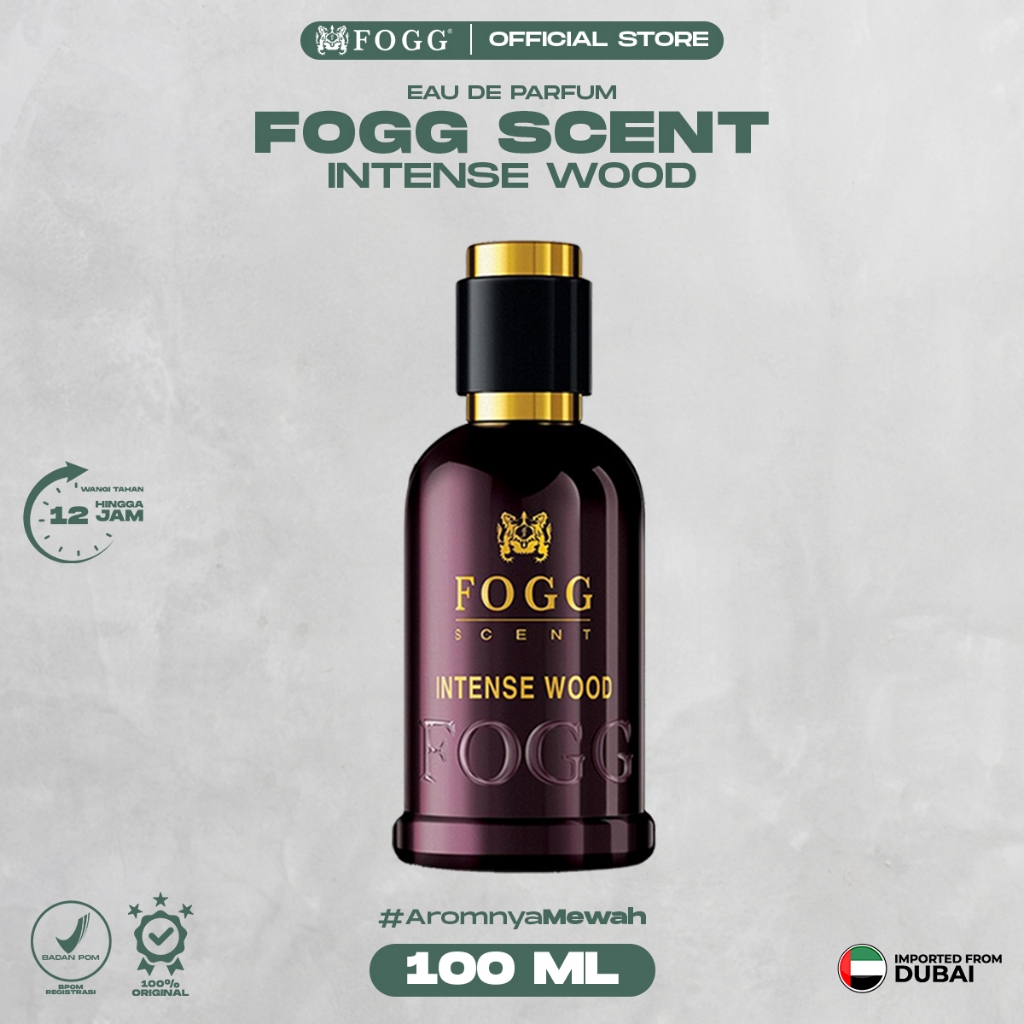 Jual Fogg Perfume Scent Premium Intense Wood 100ml Eau De Perfume ...