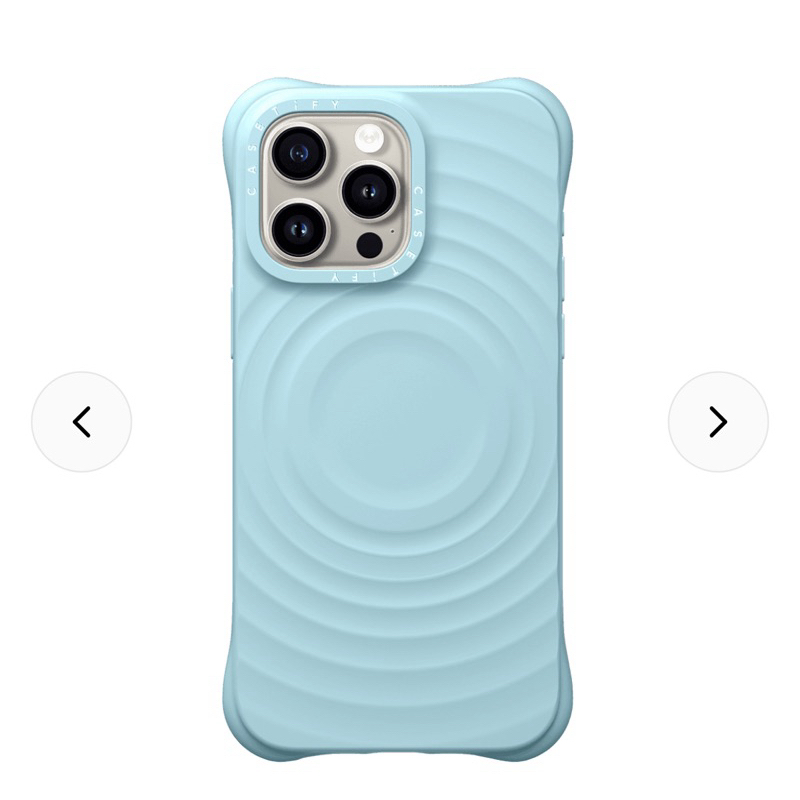 Jual CASETiFY - Ripple Case - Sky Blue (Magsafe) for iPhone only ...
