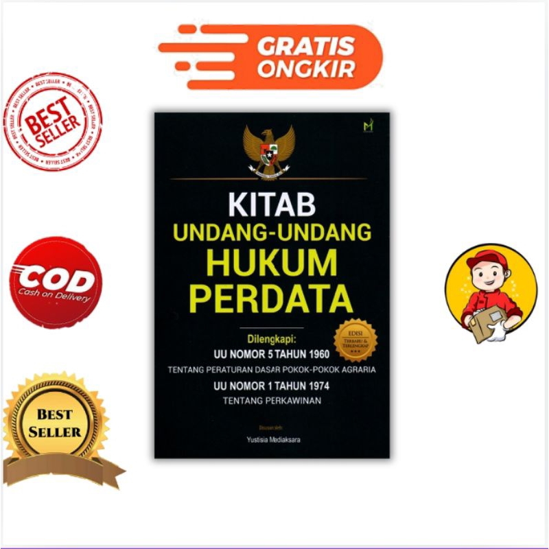 Jual BUKU KITAB UNDANG-UNDANG HUKUM PERDATA EDISI TERBARU DAN ...