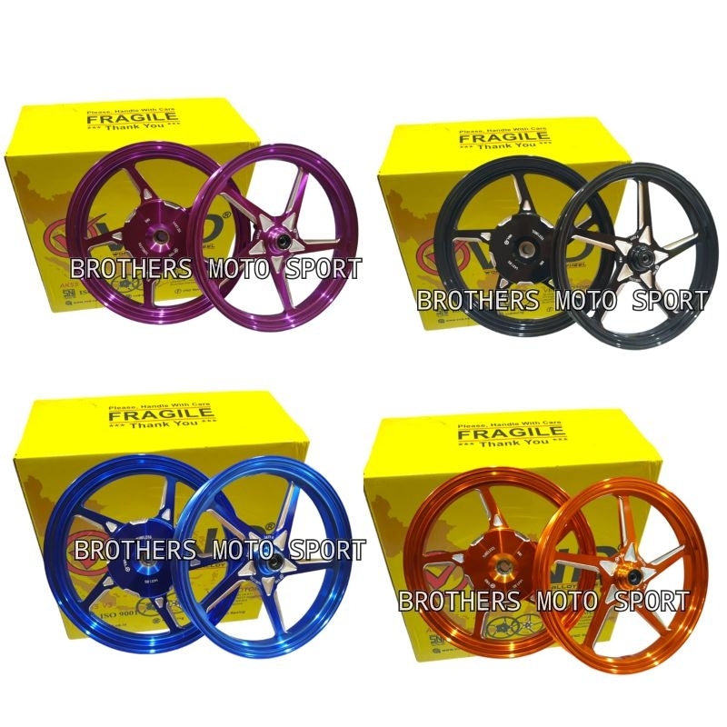 Jual velg vnd ak55 v3 vario110 velg racing vnd beat new/beat deluxe ...