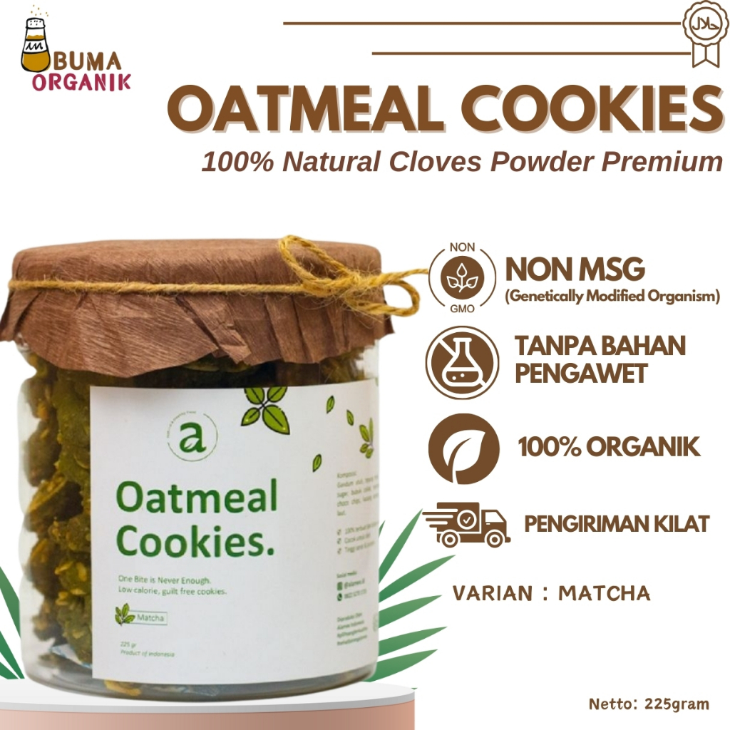 Jual OATMEAL DIET COOKIES OAT PELANCAR ASI BOOSTER SNACK SEHAT MPASI ...