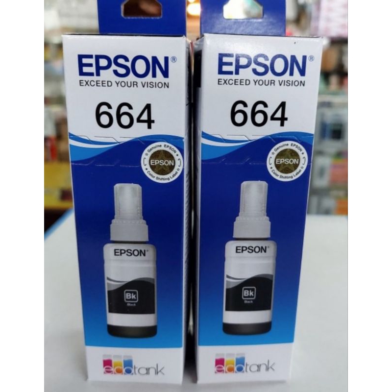 Jual Tinta Epson 664 Black Original | Shopee Indonesia