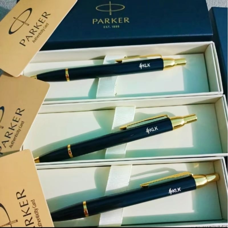 Jual Pulpen Parker ORIGINAL Produk Free Grafir Nama/Logo + Box | Shopee ...