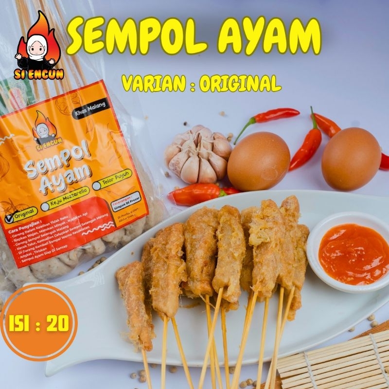 Jual SEMPOL AYAM SI ENCUN ISI 20 + SAOS ( ORIGINAL ) | Shopee Indonesia