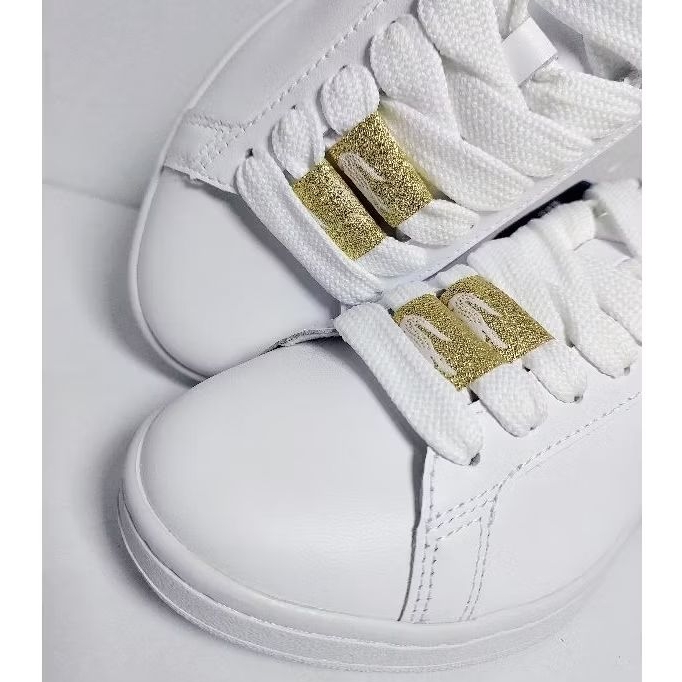 Jual LCT13 | LACOSTE CARNABY PRO 123 5 SFA | WARNA WHITE/GOLD | BAHAN ...
