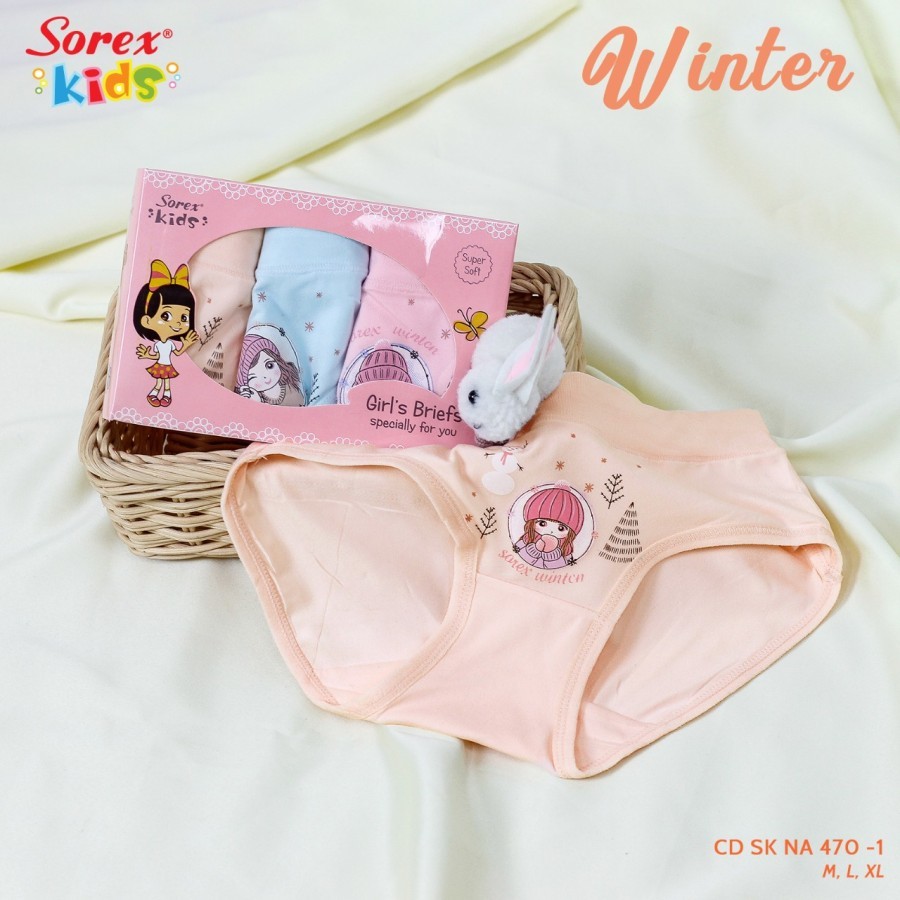 Jual ( 3pc ) CD Sorex Kids Na 470 | Sorex Kids Celana Dalam Anak Motif Basic Super Soft - Syahfa ...