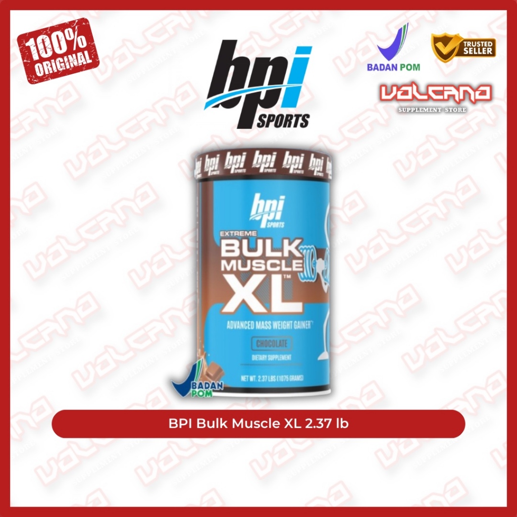 Jual BPI Sports Bulk Muscle XL 2.37 lb 2 lbs weight gain mass gainer bulking | Shopee Indonesia