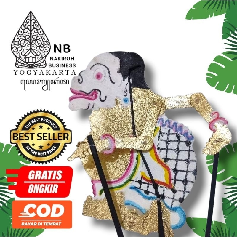 Jual wayang kulit asli punokawan bagong | Shopee Indonesia