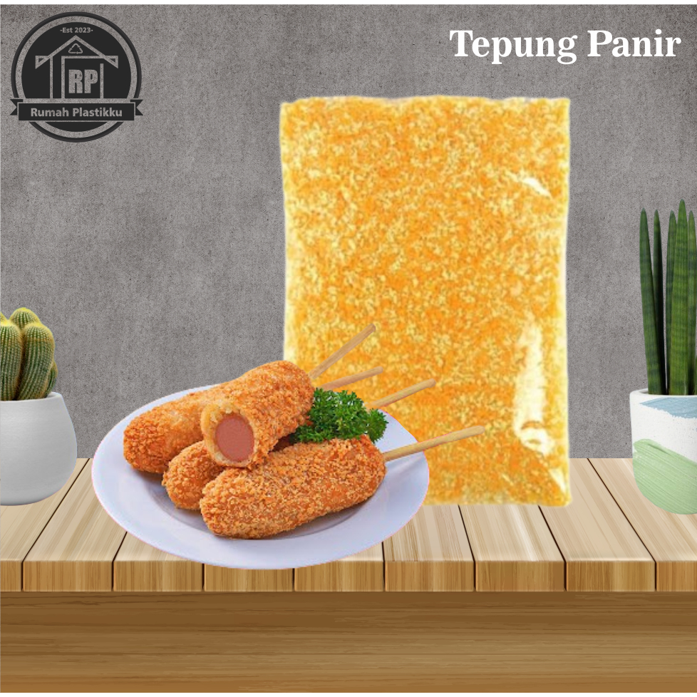 Jual Tepung Roti/ Tepung Panir/ Bread Crumb / Kemasan Repack 250gr dan ...