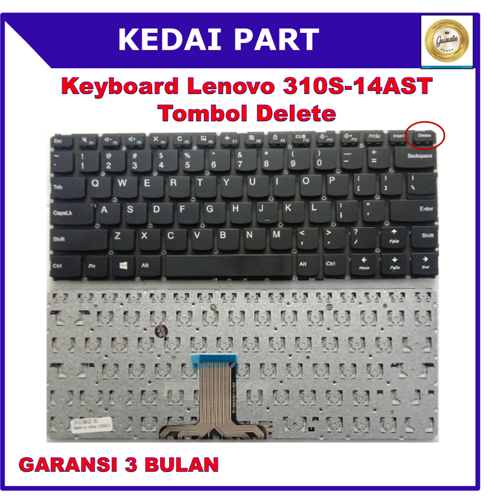 Jual Keyboard Lenovo Ideapad 310s-14AST 310s Yoga 510-14AST 510-14IKB ...