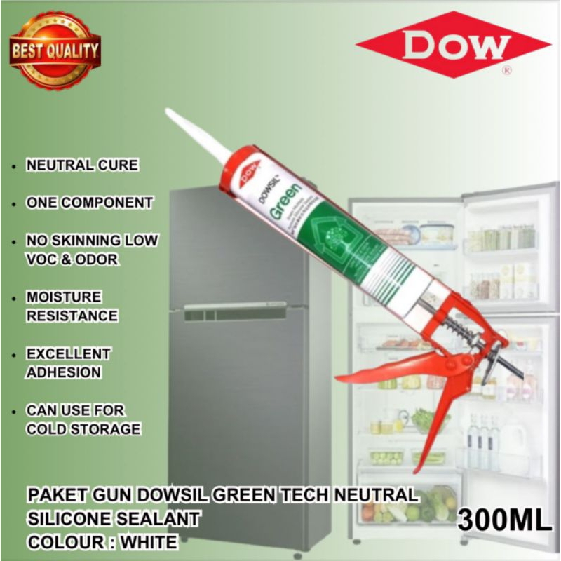 Jual Paket Thanos Lem DOWSIL MASTIC GREEN NON SKINNING SEALANT FOR COLD ...