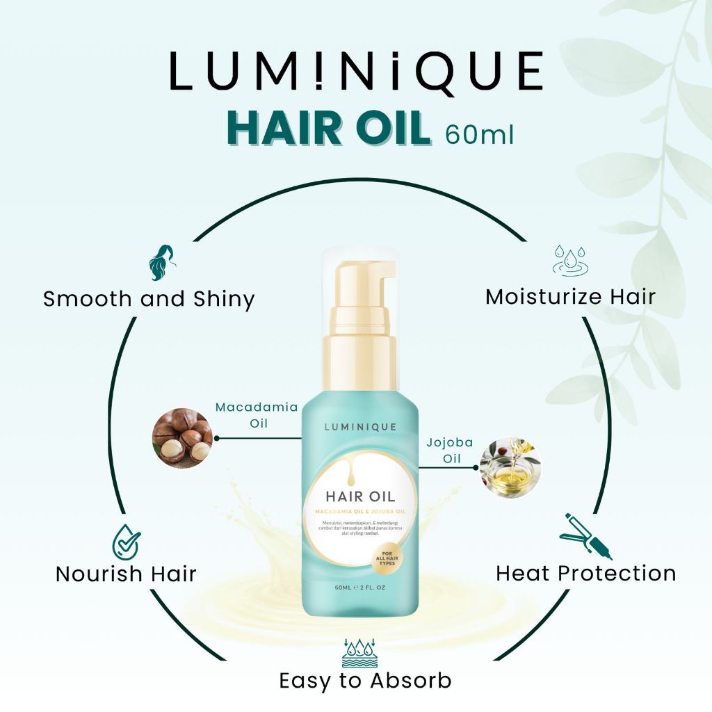 Jual Luminique Hair Oil 60ml | Shopee Indonesia