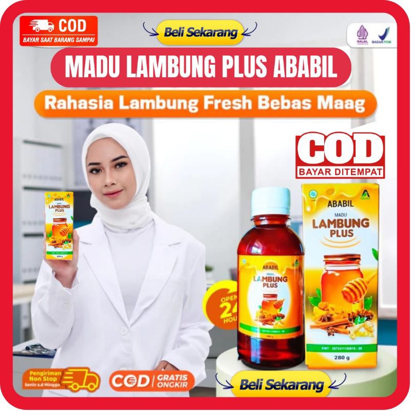 Jual [𝗕𝗜𝗦𝗔 𝗖𝗢𝗗] 𝗠𝗔𝗗𝗨 𝗟𝗔𝗠𝗕𝗨𝗡𝗚 𝗣𝗟𝗨𝗦 - MADU LAMBUNG PLUS ABABIL OBAT ...