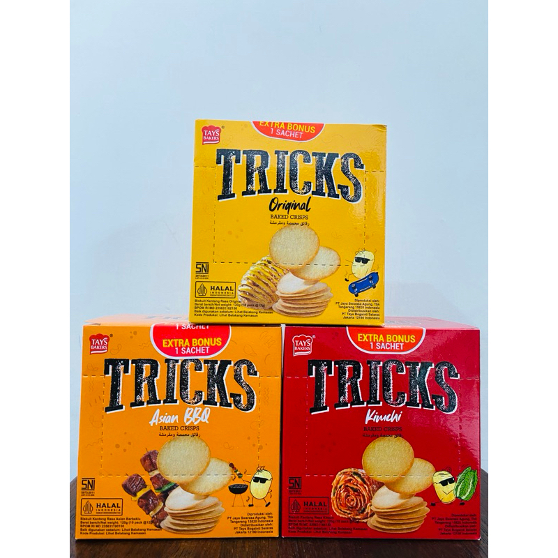 Jual TRICKS ORIGINAL/ASIANBBQ/KIMCHI 1 BOX | Shopee Indonesia