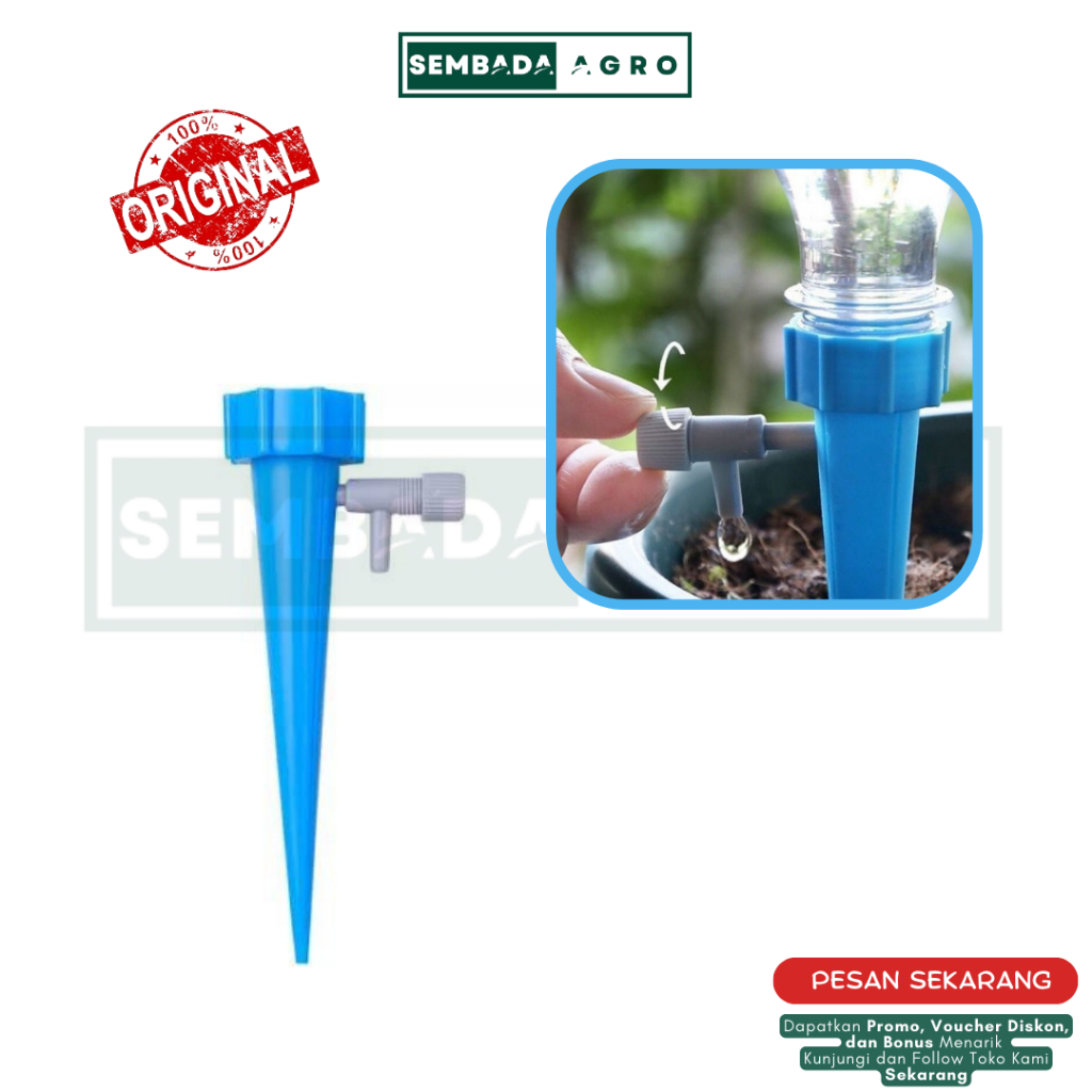 Jual Alat Penyiram Otomatis Irigasi Tetes Botol Dripper | Shopee Indonesia