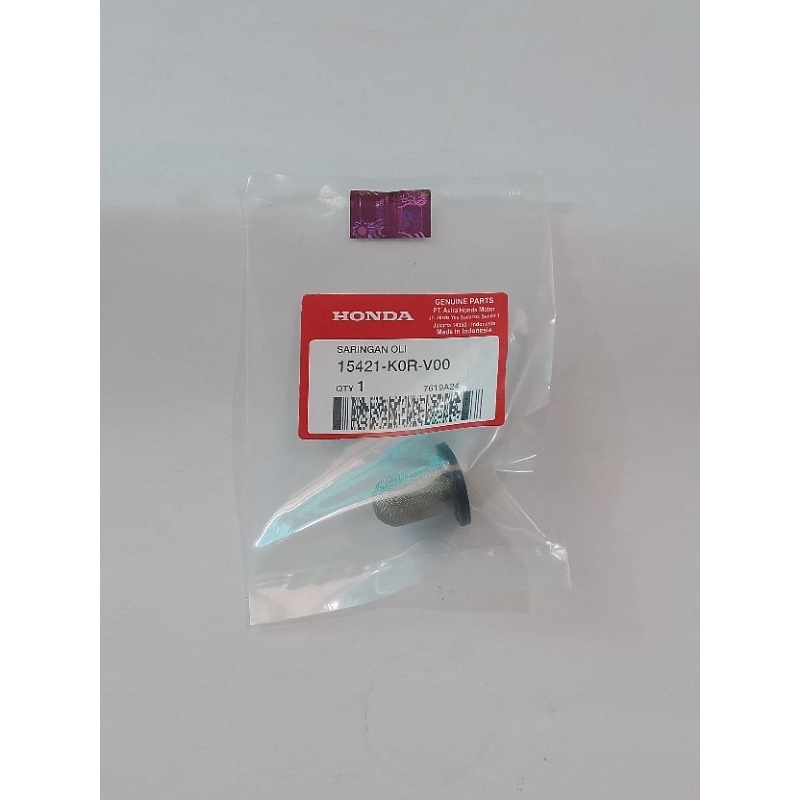 Jual SARINGAN SCREEN FILTER PEMBUANGAN OLI MESIN BAWAH (K0R) PCX/VARIO ...