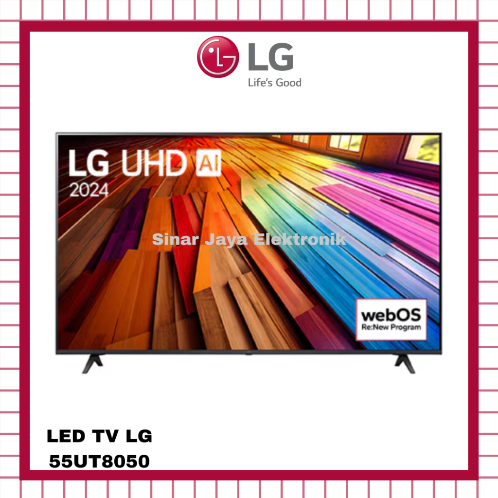 Jual LED TV LG 55 INCH 55UT8050 SMART TV UHD 4K | Shopee Indonesia