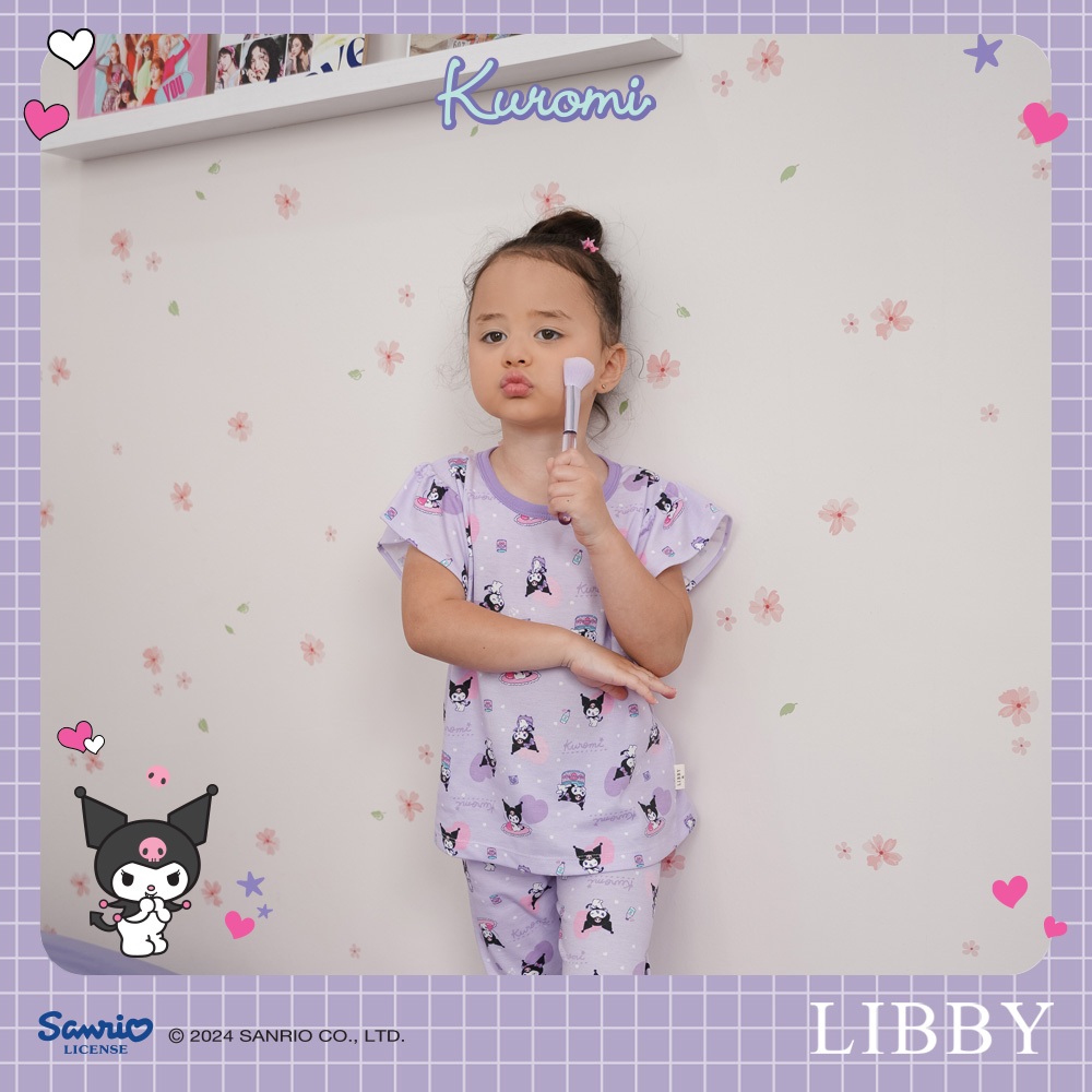 Jual Baby Bon - Pendek Panjang LIBBY Sanrio Setelan Piyama Oblong Anak Perempuan Kuromi ...
