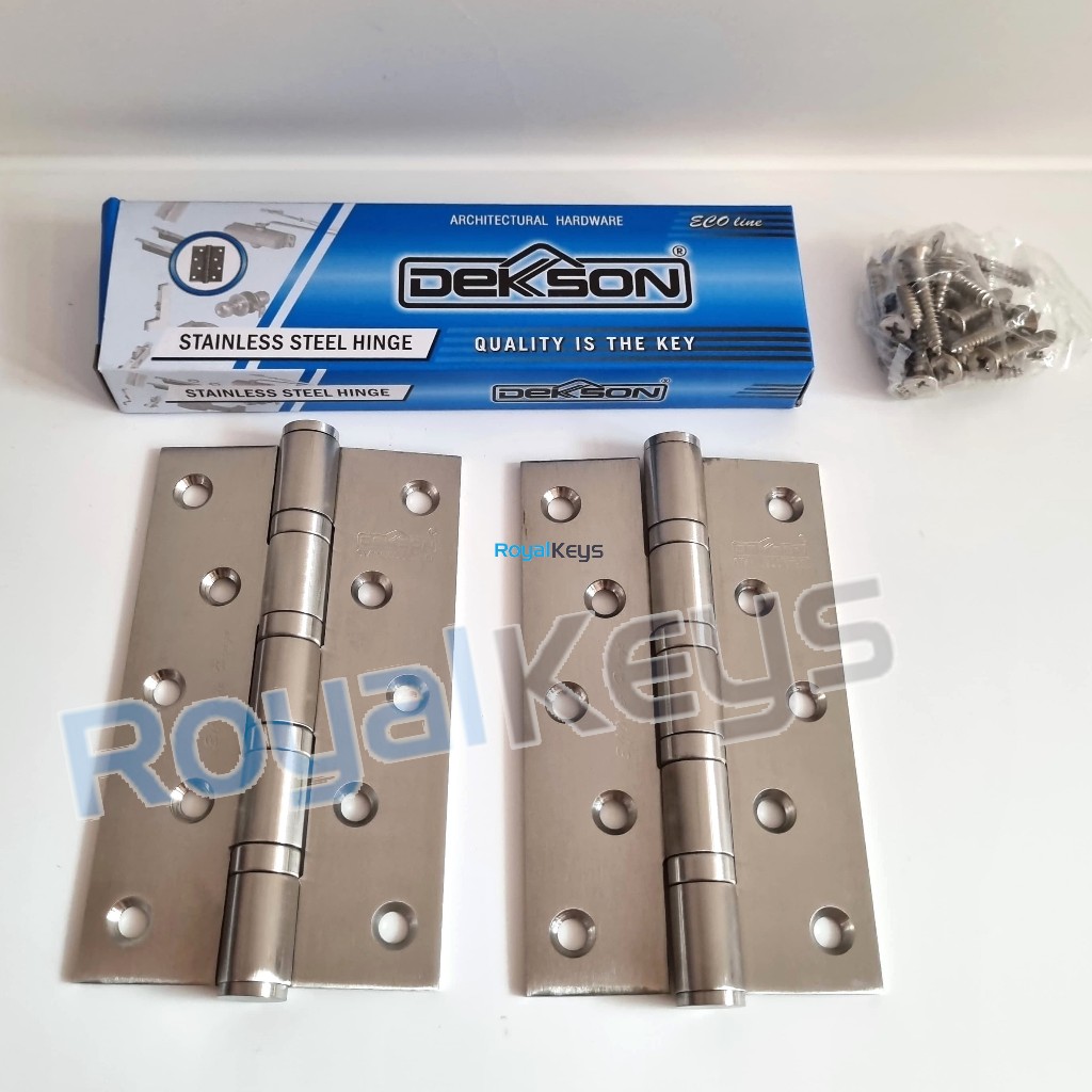 Jual Engsel Kupu Pintu 5 Inch Hinge Dekson Dekkson ESS EL 5X3X3MM 4BB ...