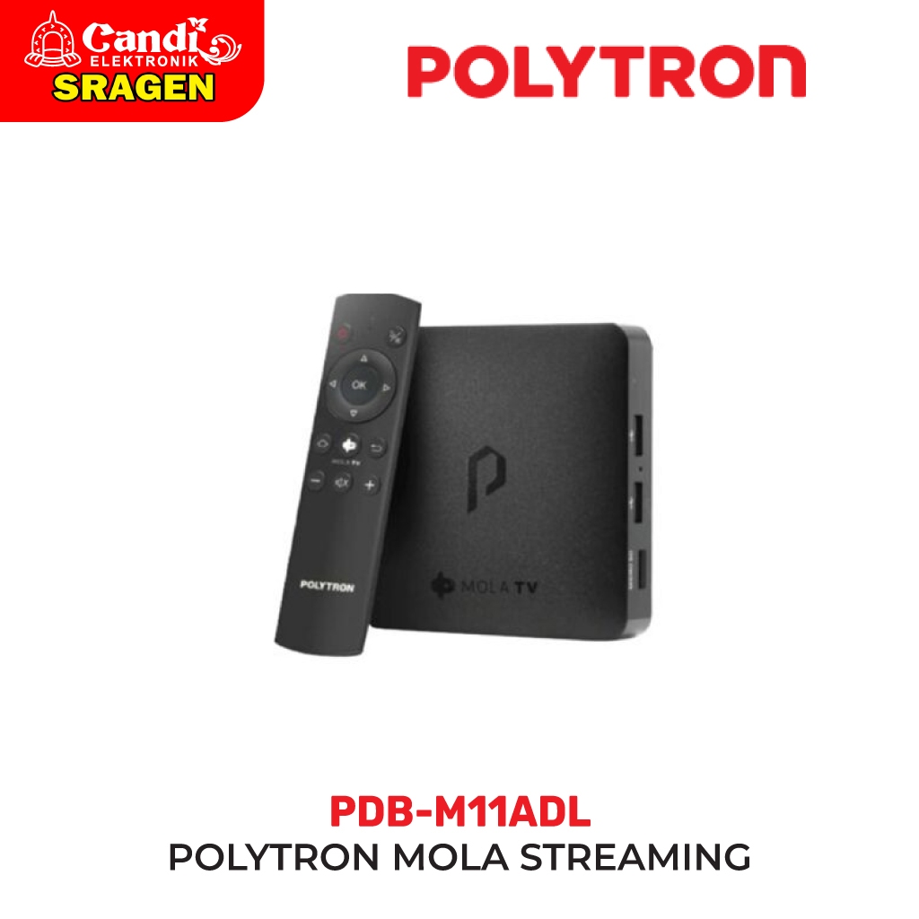 Jual POLYTRON Smart Tv Box Mola Tv Streaming Device - PDB-M11ADL ...