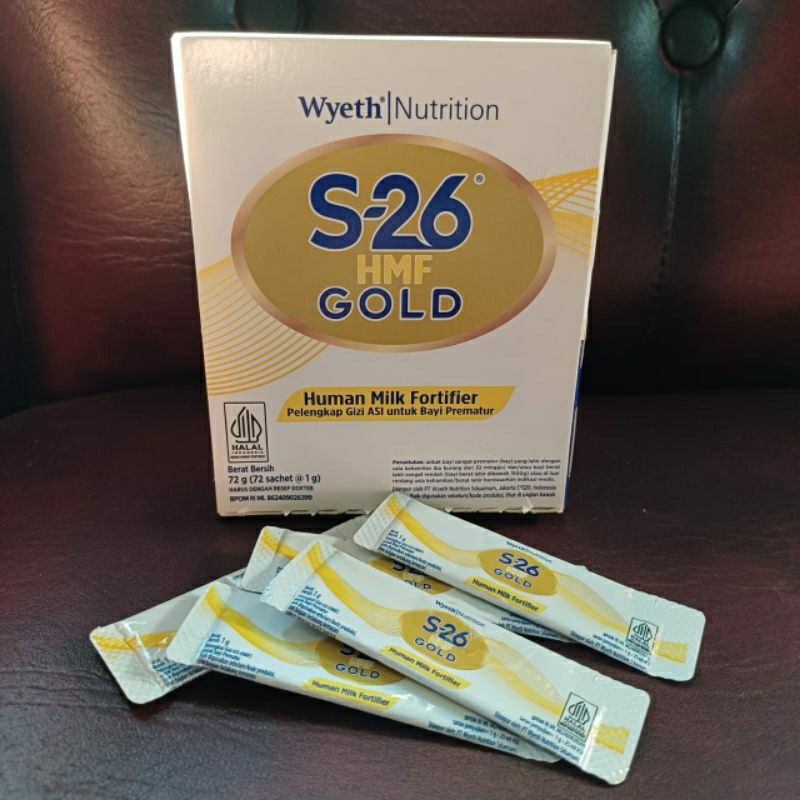 Jual S26 HMF GOLD HUMAN MILK FORTIFIER SATU SACHET DIJAMIN ORIGINAL | Shopee Indonesia